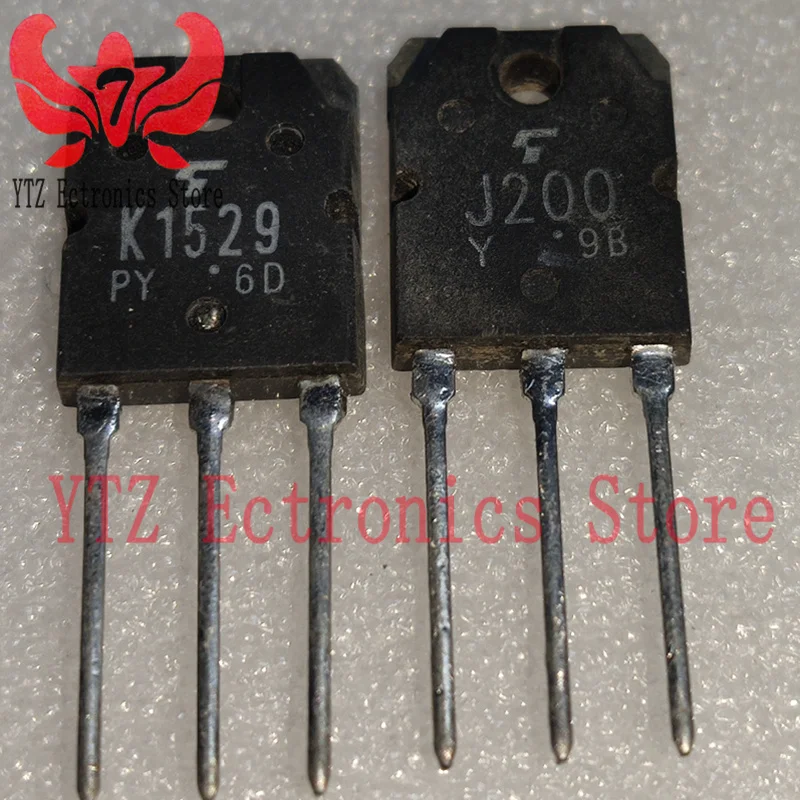 1Pair-2SK1529-2SJ200-K1529-J200-TO247-Audio-Power-Amplifier-Matching ...