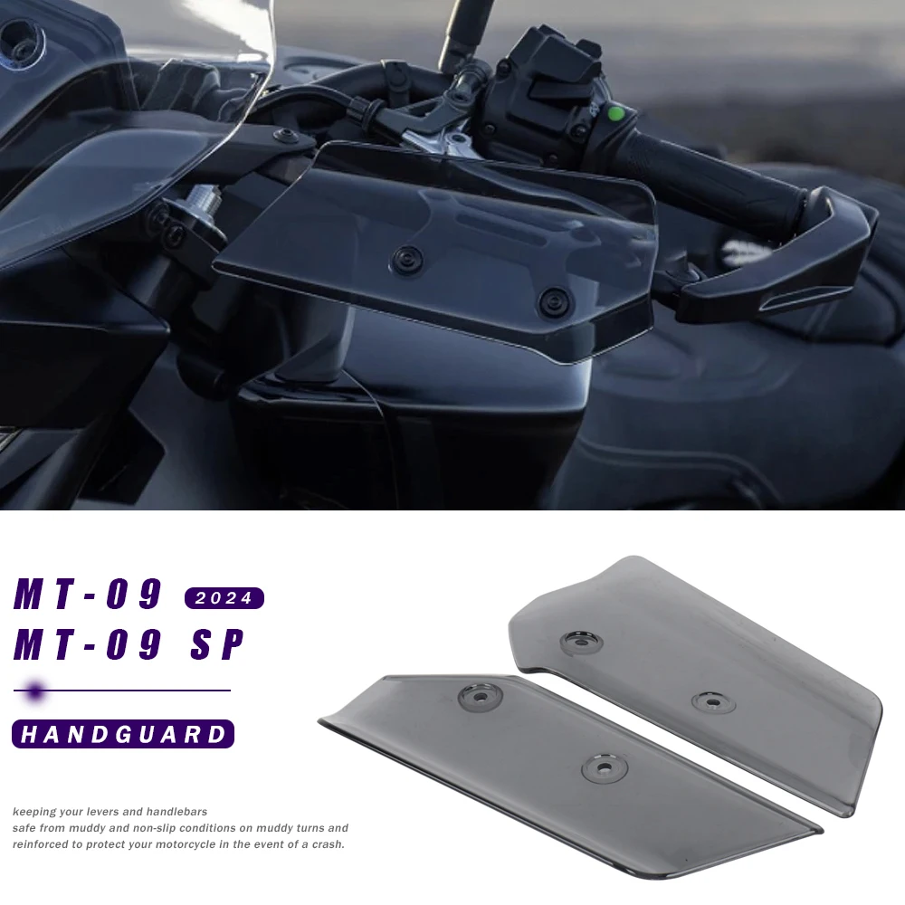 New-Acrylic-Handlebar-Handguard-Shield-For-YAMAHA-MT09-MT-09-MT-09-SP ...