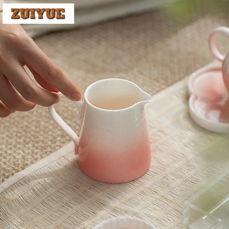 170ml-Handmade-Gradient-Watermelon-Red-Tea-Pitcher-Antique-Sharing-Pot ...