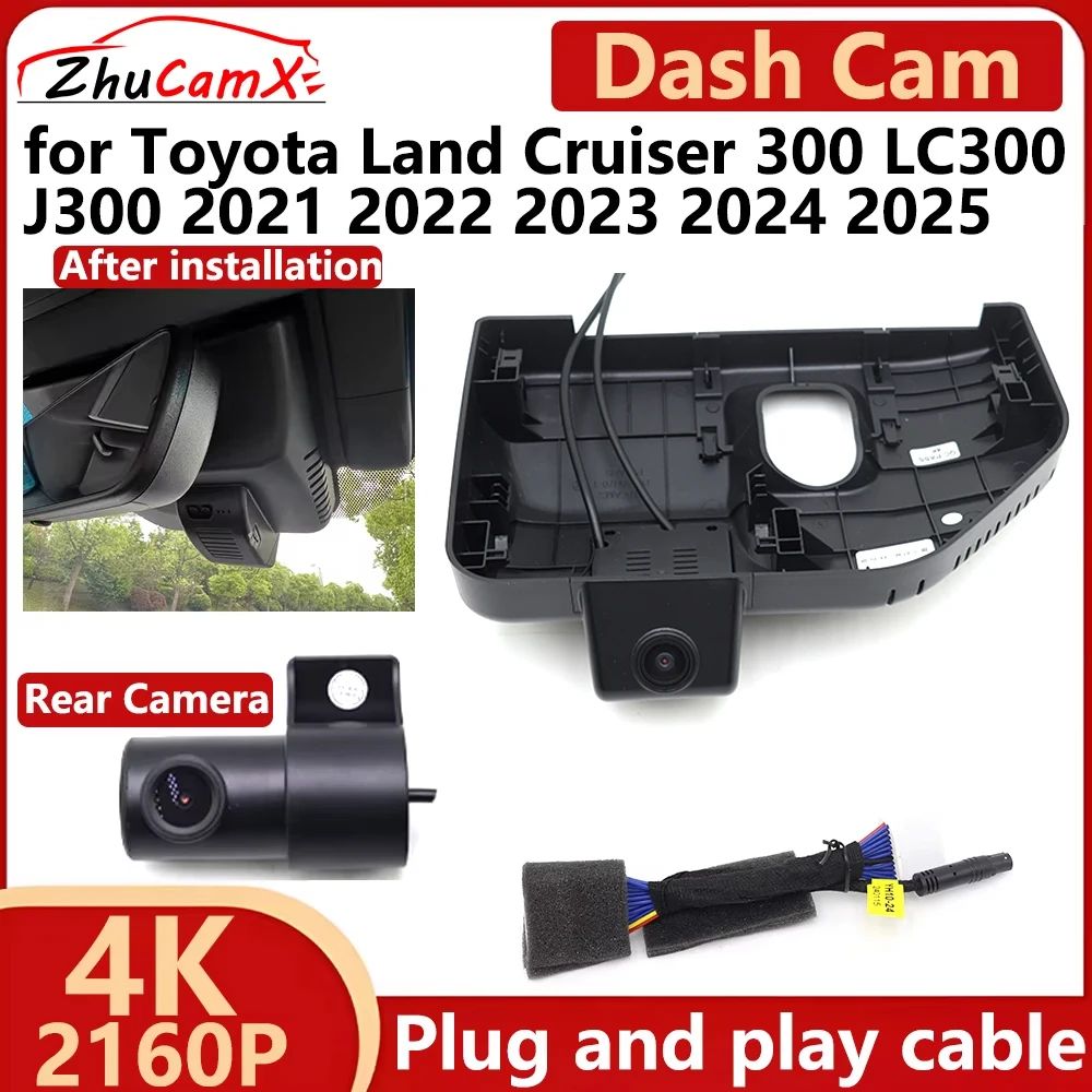 ZhuCamX for Toyota Land Cruiser 300 LC300 J300 2021-2025 4K UHD 2160P ...