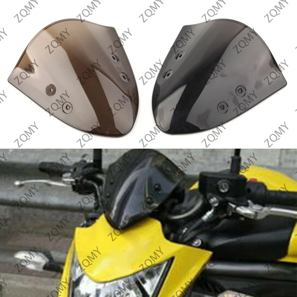 Motorbike-Windscreen-Windshield-Flyscreen-Wind-Deflectors-For-Kawasaki ...