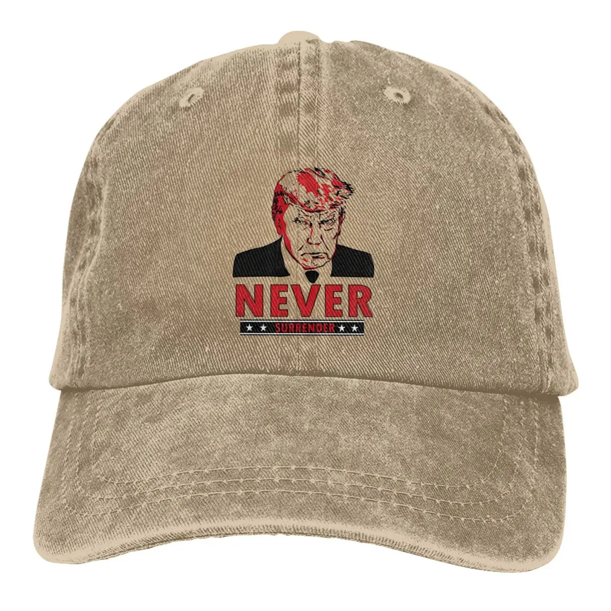 Fashion-Never-Surrender-Donald-Trump-Mugshot-Baseball-Caps-Men-Women ...