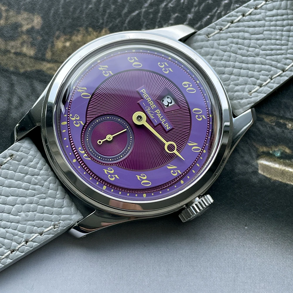 Spot goods NEW Pierre Paulin Jumping Hour Men Watch Green Dial ...