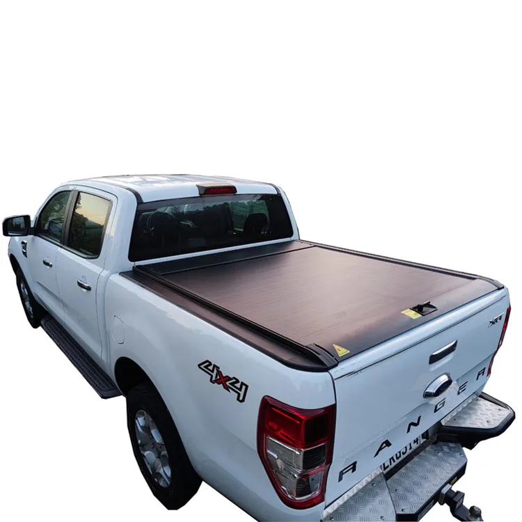Retractable Hard Truck Bed Tonneau Covers 4X4 Pickup Roll up Roller Lid ...