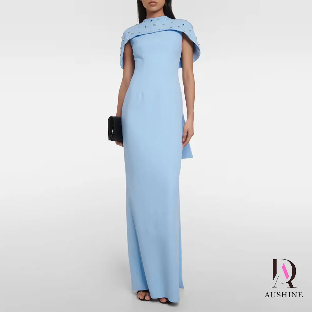 Aushine-Dress-Luxury-Birthday-Evening-Dress-Ankle-Length-Sleeveless-Summer-Elegant-Wedding-Party ...