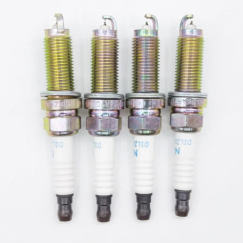 4pcs-DILZKAR7C11S-Dual-Iridium-Spark-Plug-For-Honda-Fit-JAZZ-VEZEL-HR-V ...