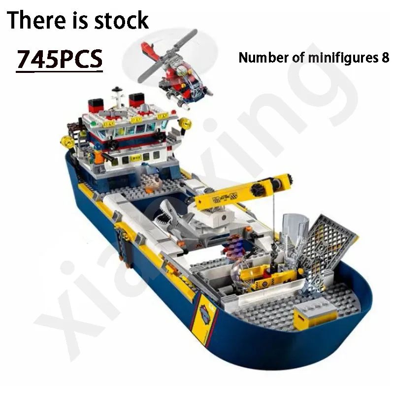 City-Group-60266-Ocean-Adventure-Giant-Ship-Exploration-Ship-Kids ...