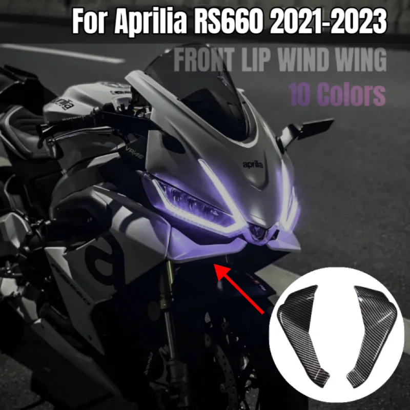 RS660-Motorcycle-Accessories-Front-Lip-Wind-Wing-Cover-Cone ...