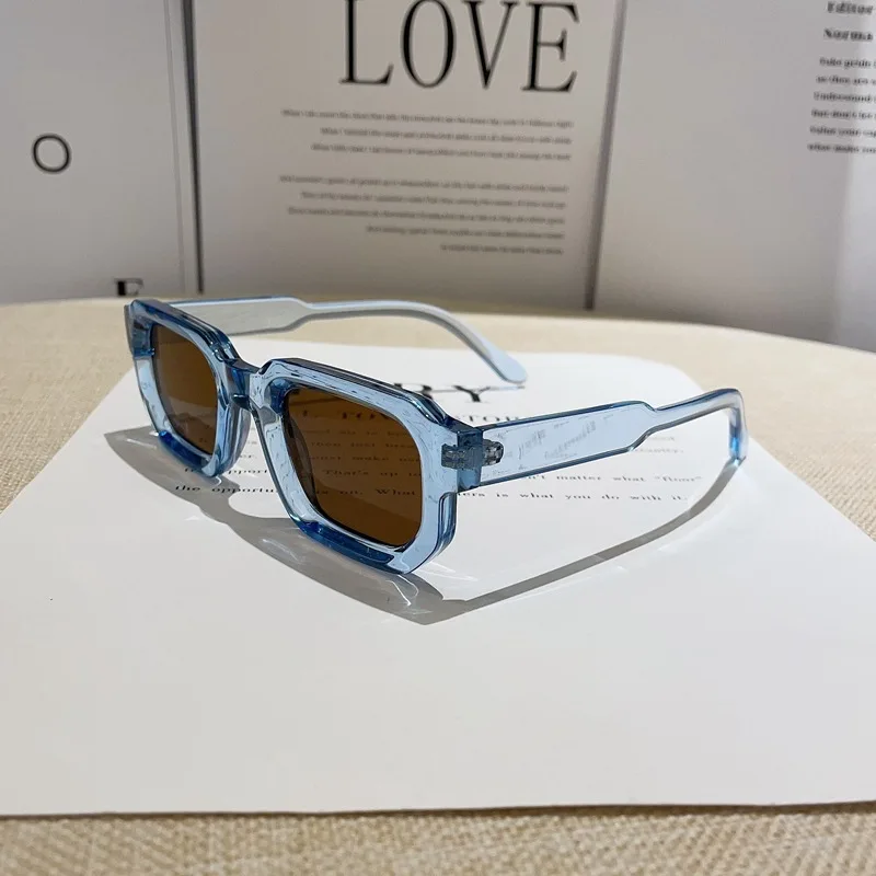 New-Small-Frame-Rectangle-Sunglasses-Men-Fashion-Sun-Glasses-Men-Brand ...