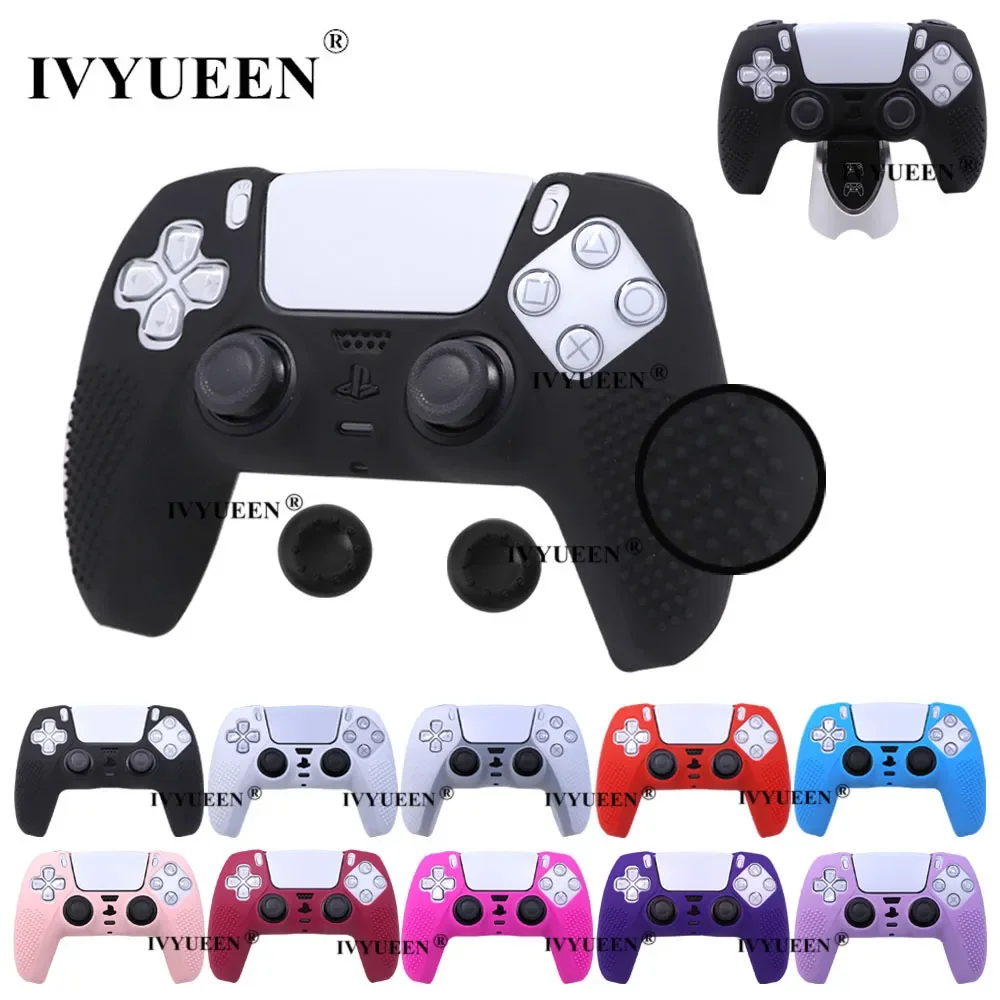 IVYUEEN Studded Protective Cover Skin for PlayStation 5 Dualsense PS5 ...