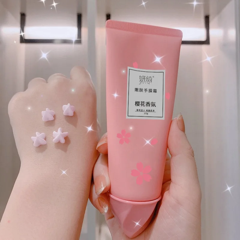 Super-100g-Sakura-Hand-Cream-Moisturizing-Anti-chapping-Repair-Soften ...