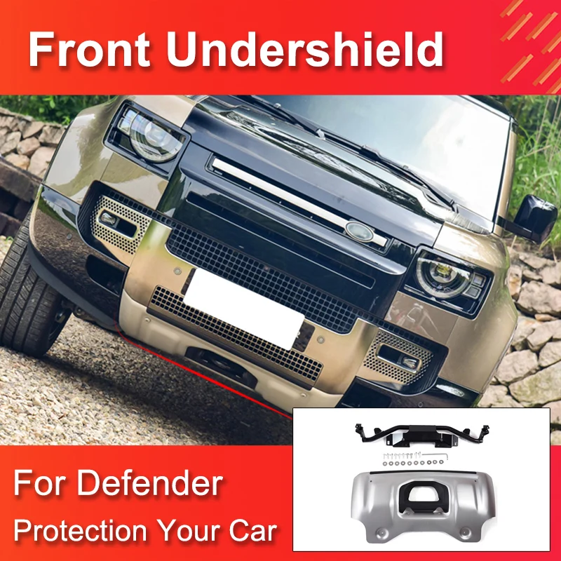Front-Undershield-for-Land-Rover-Defender-90-110-2020-2023-Front-Bumper ...