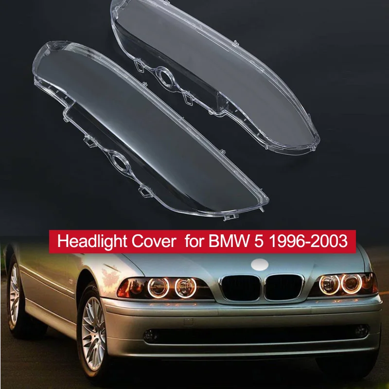 4-Door-Left-Right-Headlight-Lens-Headlamp-Lens-Cover-63128375301 ...