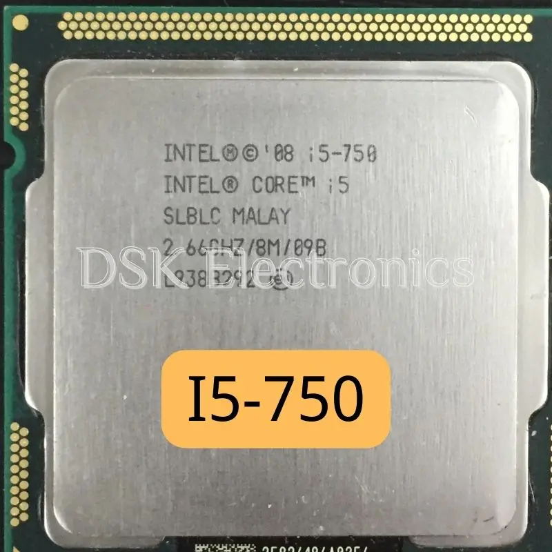 Original Intel Core i5 750 Processor 2.66GHz 8MB Cache LGA1156 Desktop ...