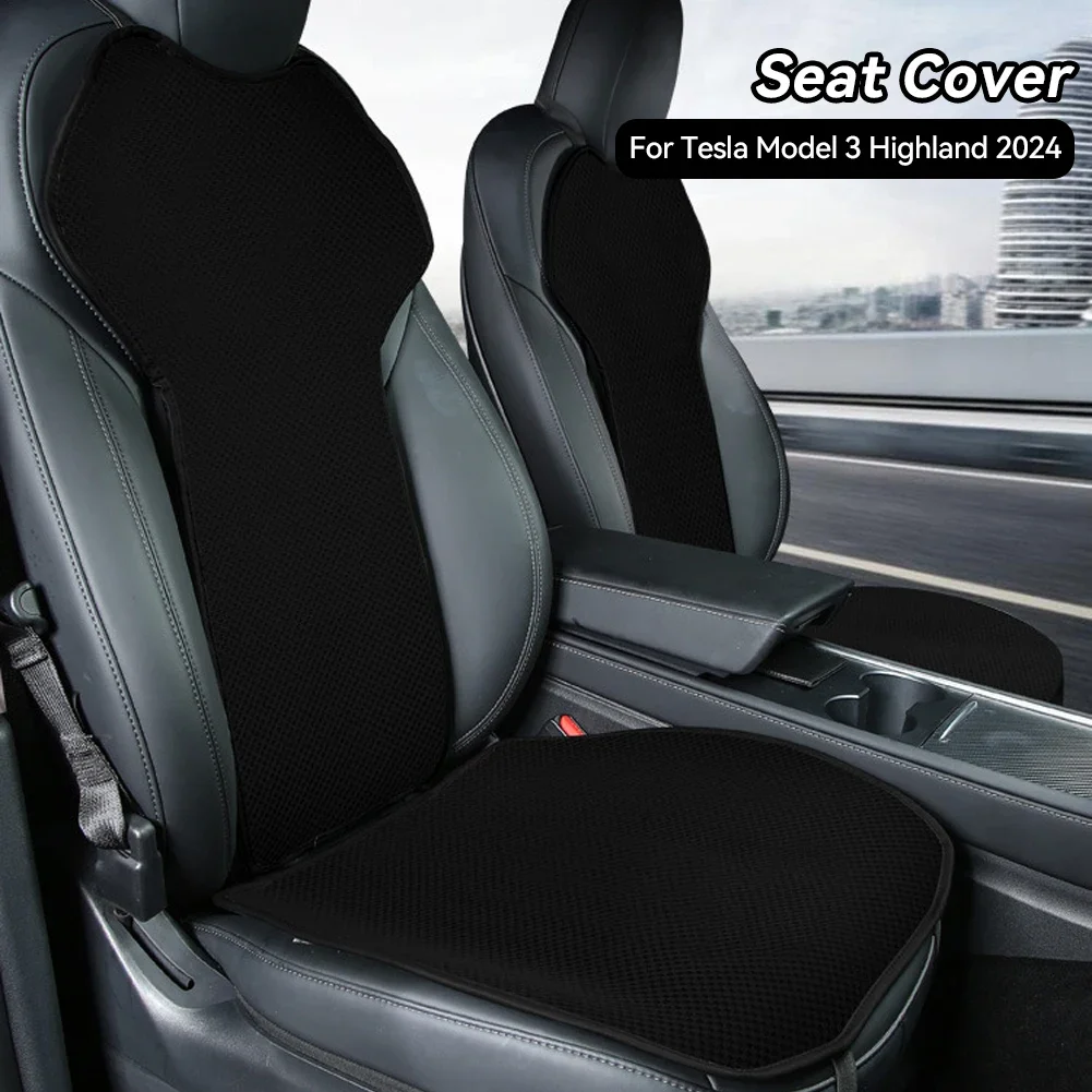 Car-Ice-Silk-Seat-Cushion-For-Tesla-Model-3-Highland-2024-Mats ...