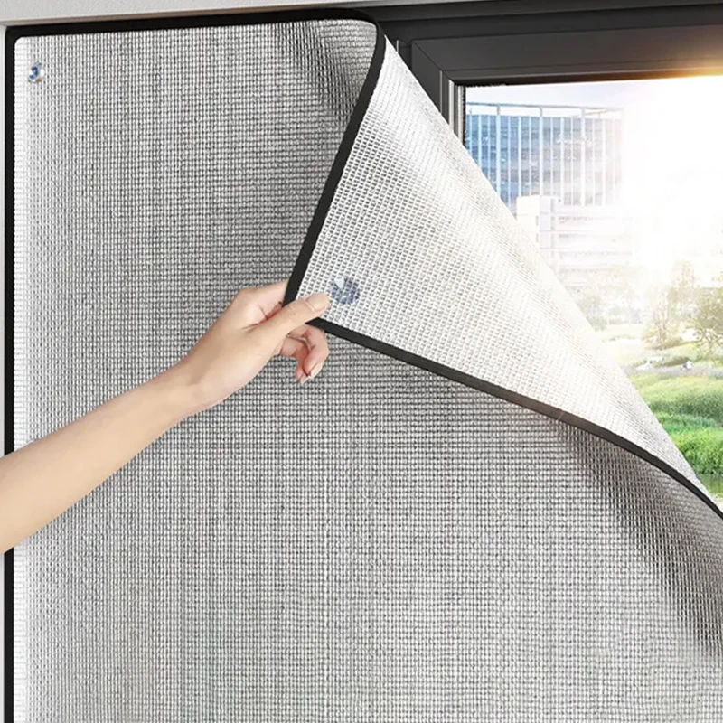 Home Window Sun Shade Film Home Sunshade Protector Pad Aluminum Foil ...