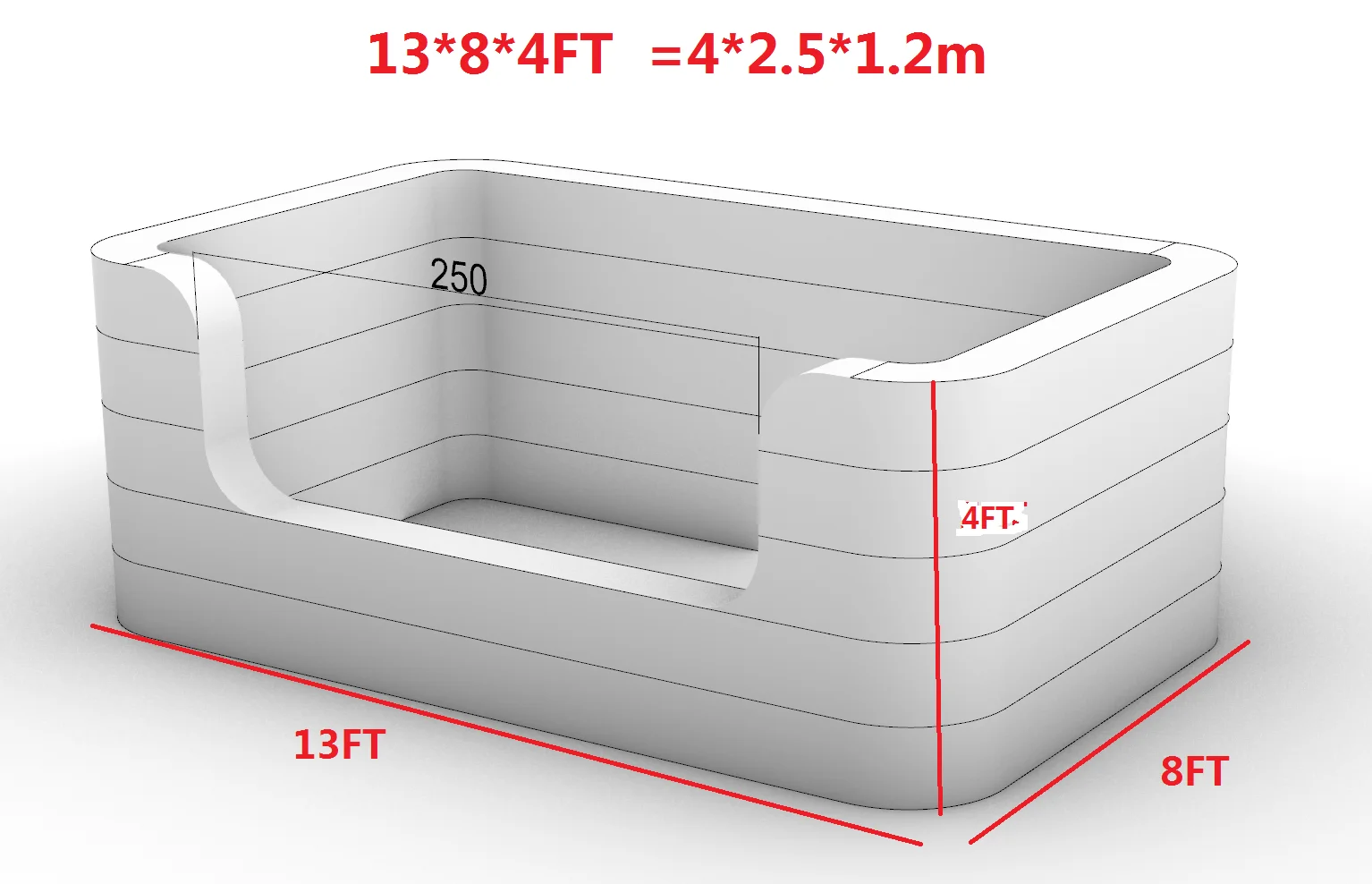 Multi Colo Custom Gymnastics Inflatable Air Pit Inflatable Foam Pit For ...