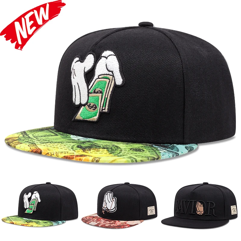 Fashion-Both-Hands-Embroidered-Men-Women-Adjustable-Hip-Hop-Baseball ...