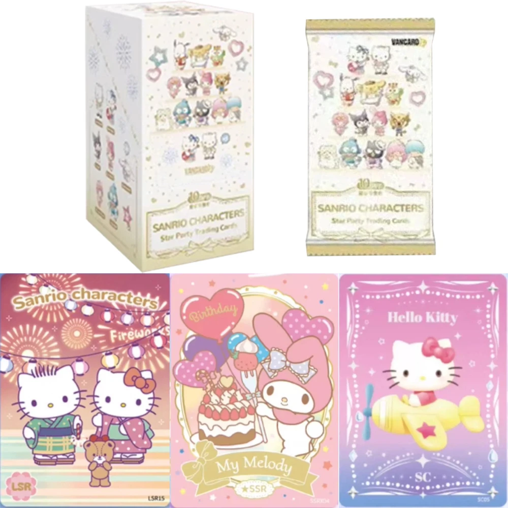 Genuinely Sanrio Card Sanrio Family Cute Star Party Dream Pack ...