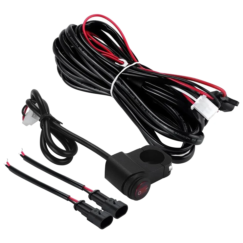 Motorcycle Fog Light Running Light Switch Cable with Relay for ...
