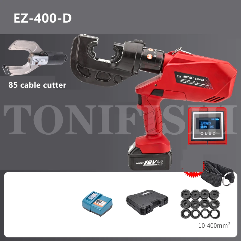 Hydraulic Crimping Pliers Rechargeable Electric Crimping Pliers EZ-300 ...