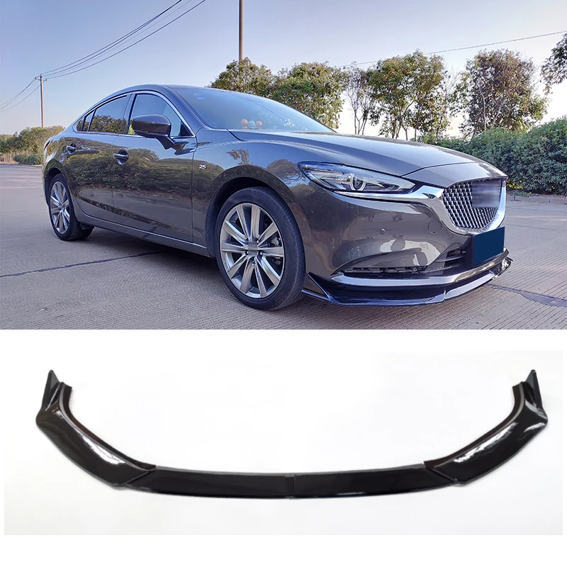 กันชนด้านหน้ากันชนสำหรับ Mazda 6 Atenza 2020 2021 Lip Diffuser สปอยเลอร ...