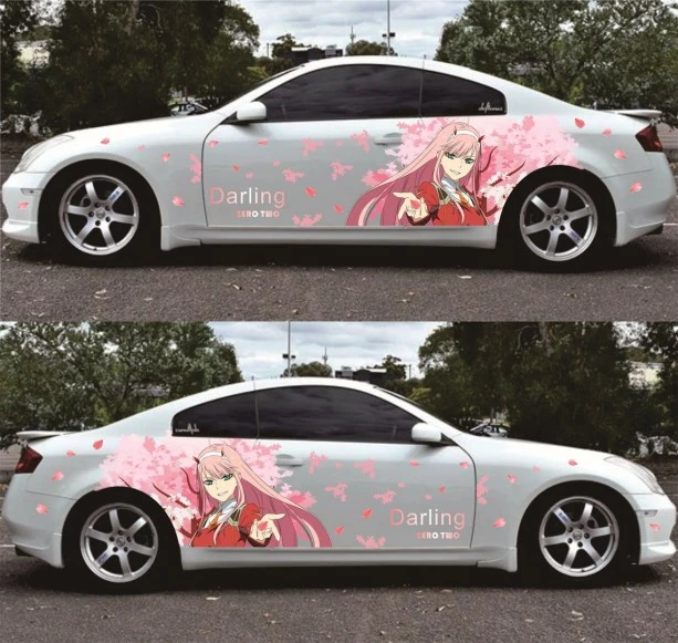 Anime Painted Cars