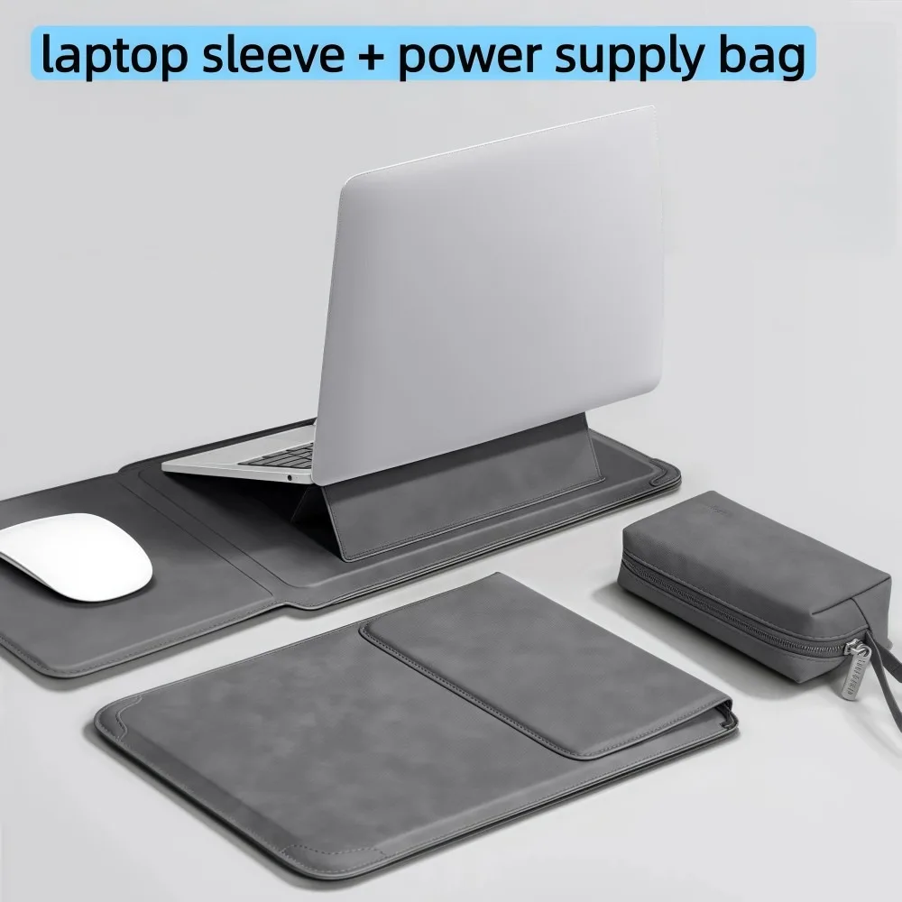 3in1 Laptop Stand Mouse Pad Bag Shockproof Waterproof Notebook Stand ...