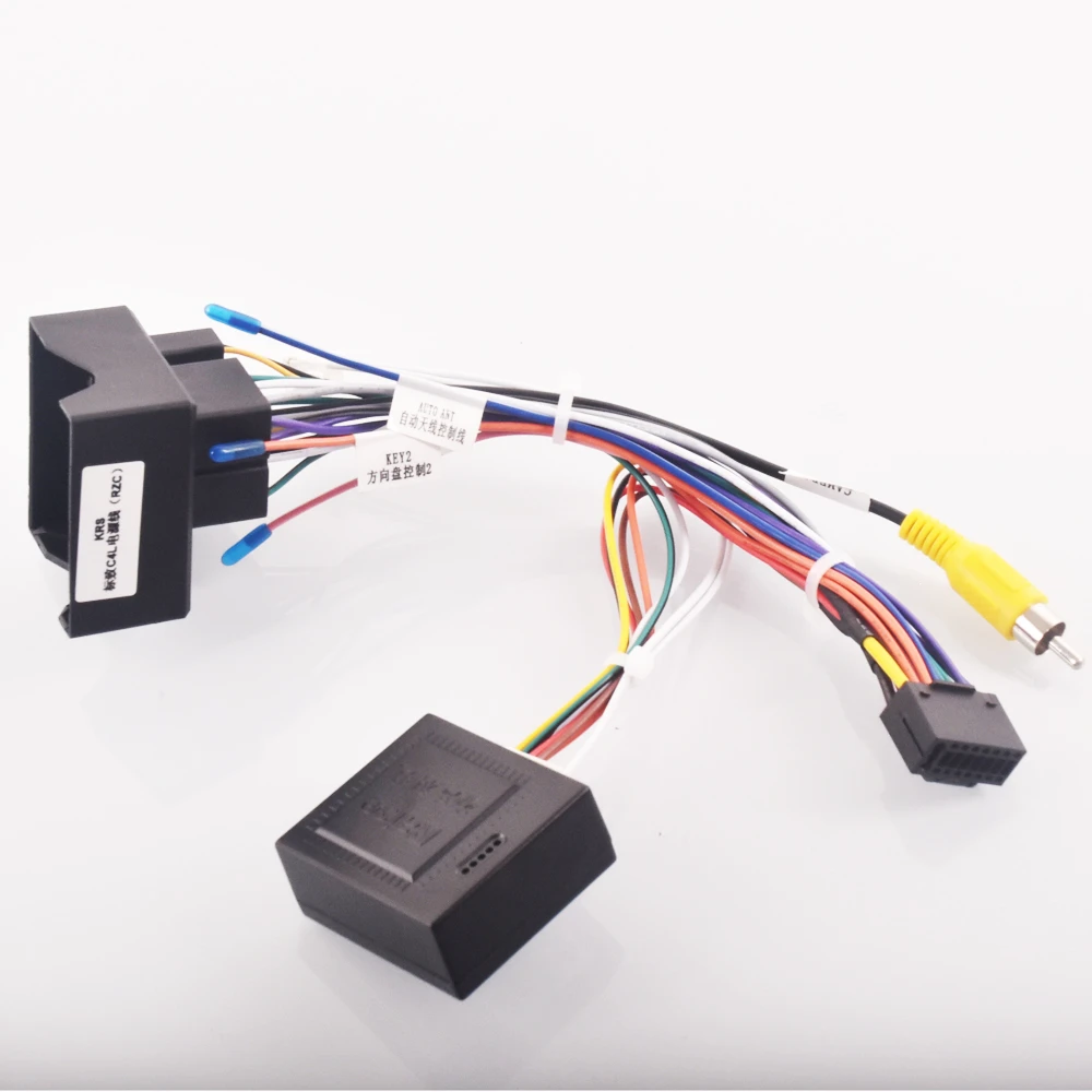 Rádio Do Carro Estéreo Cablagem Cabo Adaptador Android 16pin Para ...