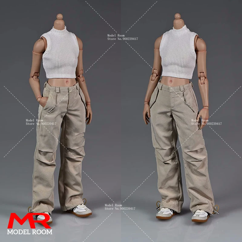 Pantalones-de-trabajo-femeninos-a-escala-1-6-pantalones-de-paracaidista ...