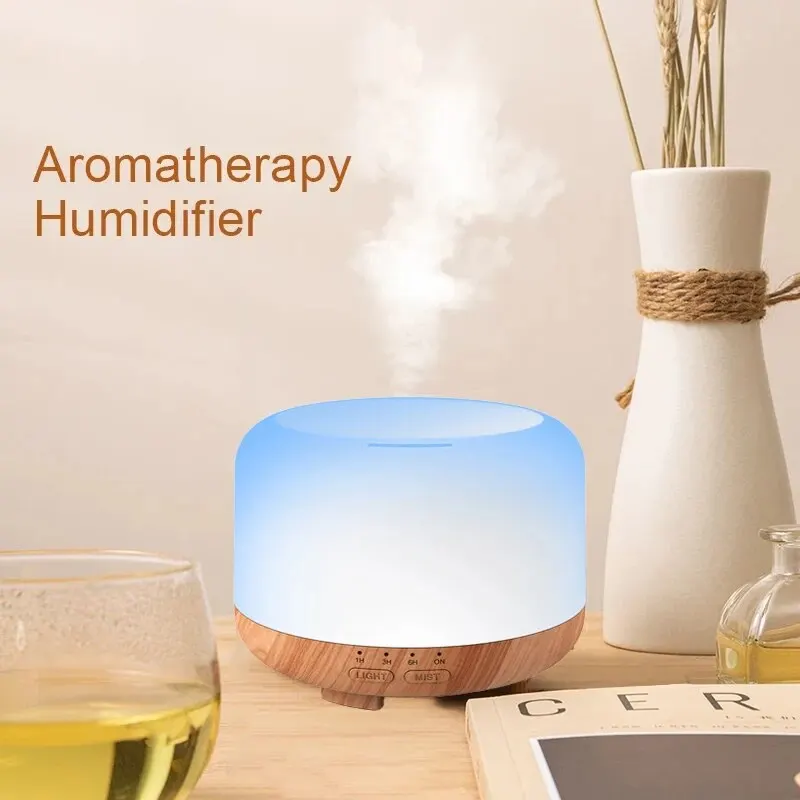 Aroma Diffuser Air Humidifier 300ML Ultrasonic Cool Mist Maker LED ...