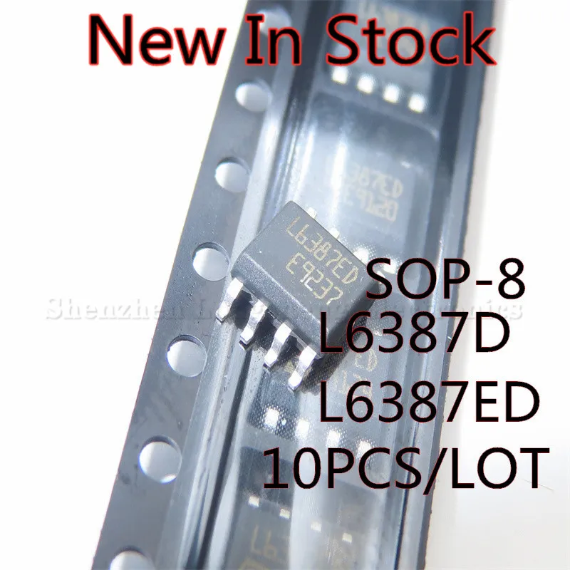 10PCS/LOT L6387ED013TR L6387ED L6387D SOP 8 bridge drive an external ...