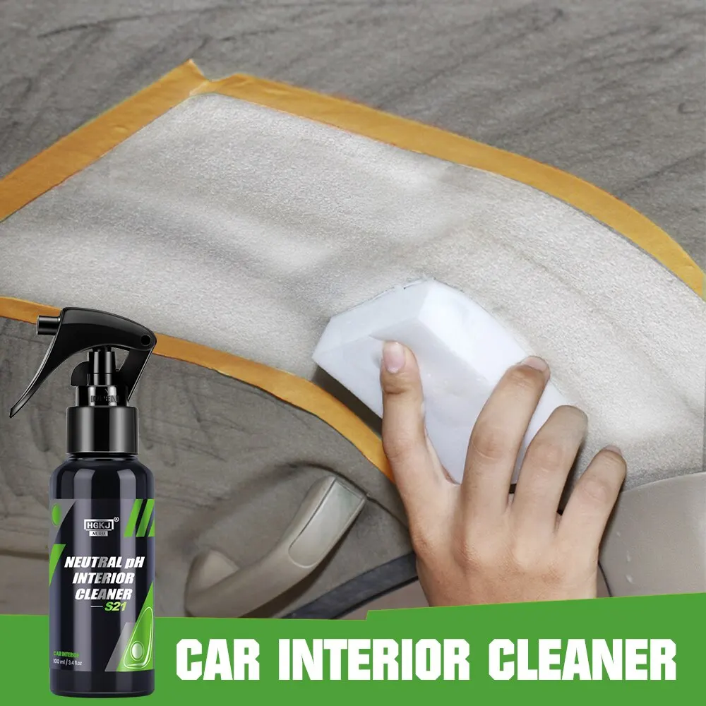 Interior-Cleaner-Car-Neutral-Ph-Water-free-Foam-Spray-Dust-Remover-Seat ...