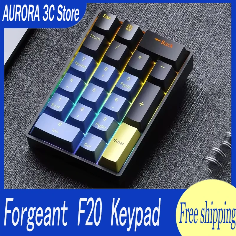 Forgeant-F20-Keypad-Mini-Wired-Numeric-External-Keypad-20Keys ...