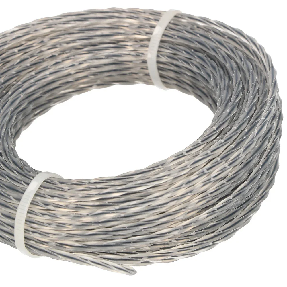 2 Sets Core-reinforced Grass Trimmer Line 2.0 - 3.0 Mm X 15m (30m) Line ...