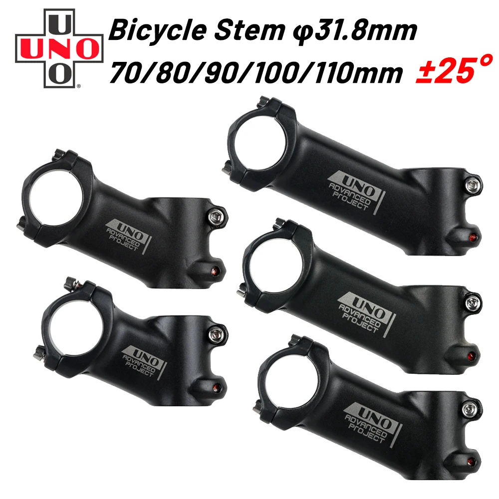 UNO-25-Degree-70-110mm-Bike-Stem-UltraLight-Stem-Mountain-Road-Bicycle ...