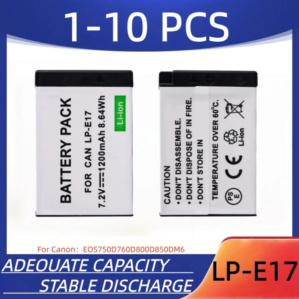 LP-E17 digital camera battery 1200mAh LP-E17 rechargeable battery ...