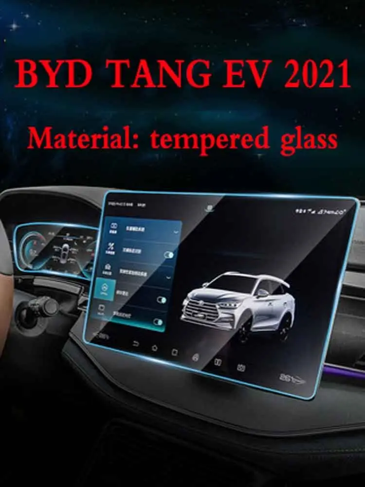 Untuk BYD TANG EV 2021 12.8 Inci 15.6 Inci Layar Navigasi GPS Mobil ...