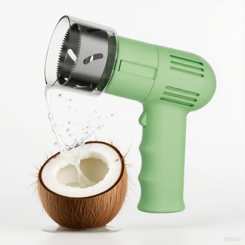 Abridor de coco automático elétrico ferramenta abridor de coco rápido e ...