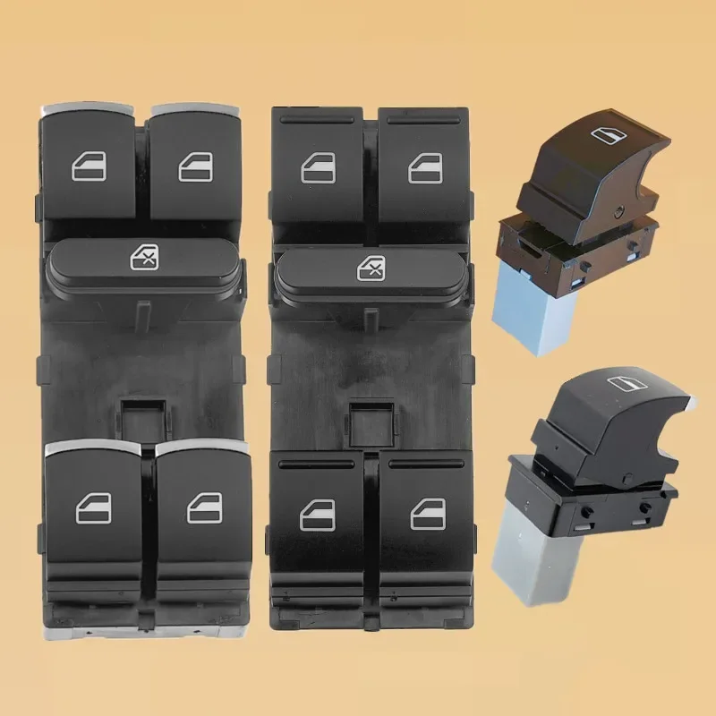 Electric-Power-Window-Switch-Red-For-VW-Jetta-Tiguan-Golf-GTI-MK5-MK6 ...