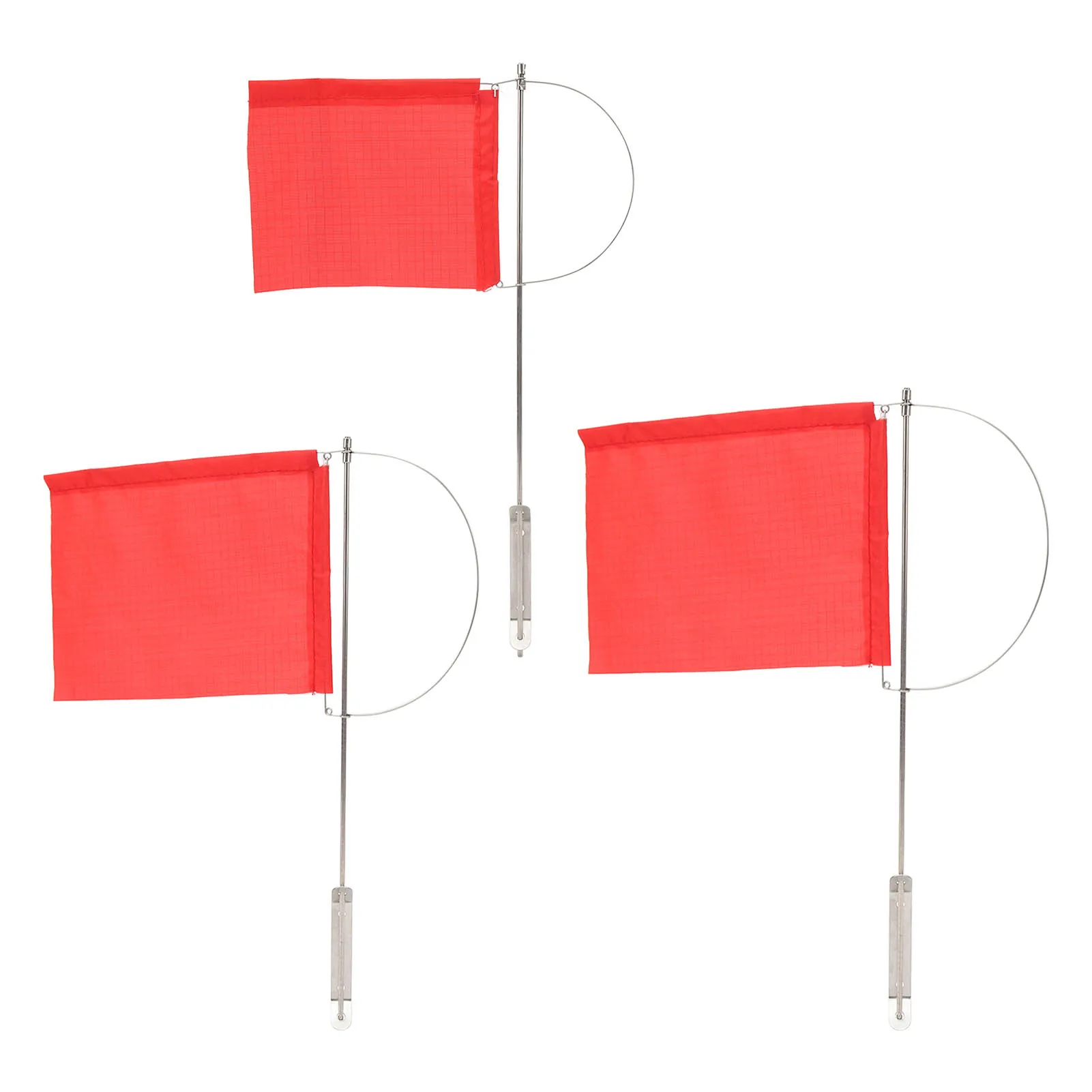 Marine-Mast-Flag-Red-Sturdy-Pennant-304-Stainless-Steel-Wind-Indicator ...
