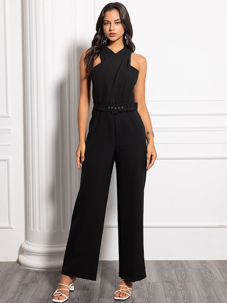 Moda-i-tarz-siyah-uzun-tulumlar-kad-n-k-yafetleri-Chic-Vintage-zarif ...