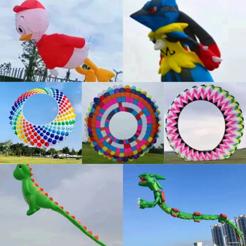 free-shipping-New-inflatable-kites-pendant-large-kite-windsocks-soft ...