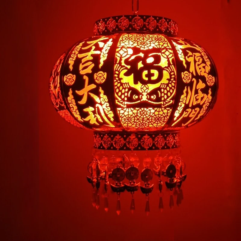 New-Chinese-Style-PVC-Balcony-Rotating-Red-Lantern-Wedding-Entrance ...