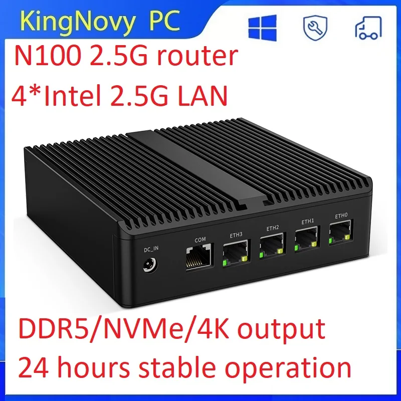 12th-Gen-4x-2-5G-i226-i225-LAN-Intel-Firewall-N100-N5105-Soft-Router ...