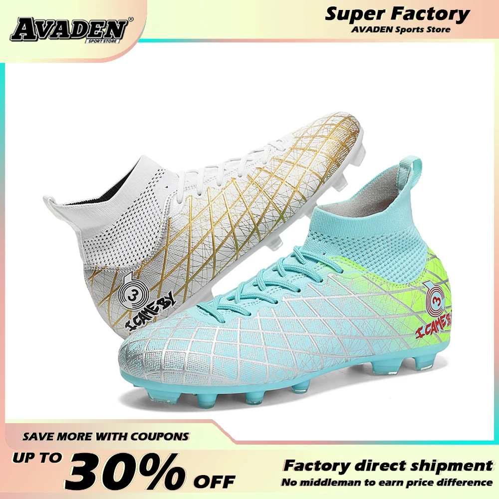 Football-Boots-Professional-Low-Cut-Sports-Footwear-Kids-Futsal-Cleats ...