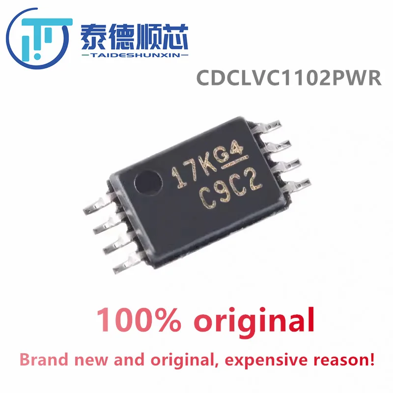 New-original-CDCLVC1102PWR-package-TSSOP8-clock-buffer-chip-2-Output ...