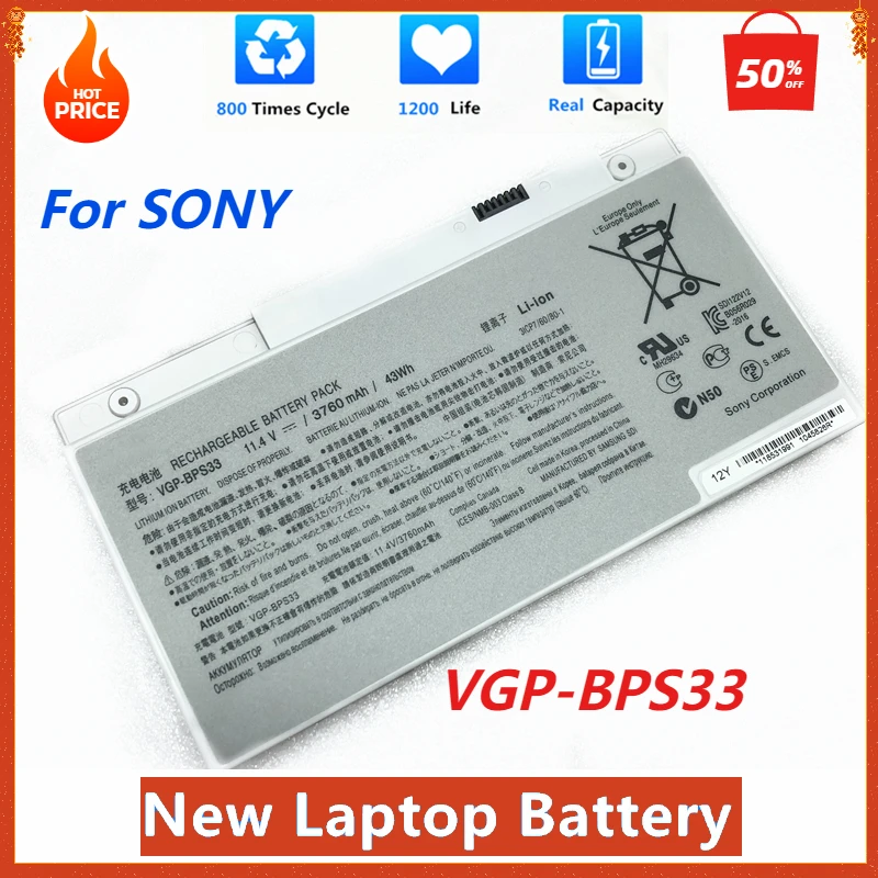 New-VGP-BPS33-Laptop-Battery-for-SONY-VAIO-SVT-14-SVT-15-T14-T15-BPS33 ...