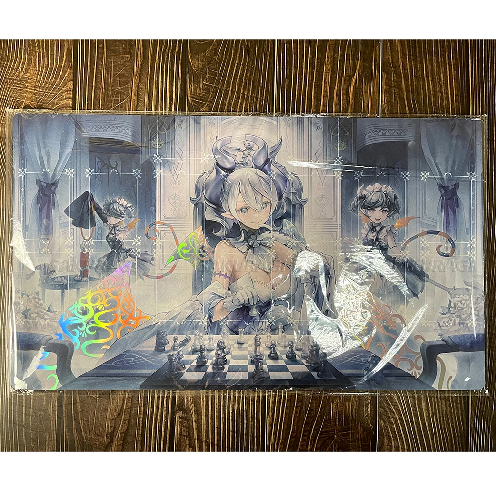 Yu-Gi-Oh-Playmat-hologr-fico-Labrynth-da-almofada-de-prata-do-castelo ...