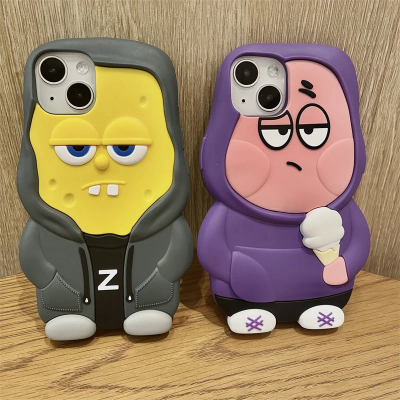 Best-Friend-Design-SpongeBobs-Outdoor-Brand-3D-Stereoscopic-Phone-Cases ...